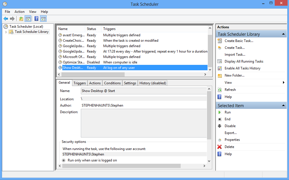 Stephen Haunts {Writer & Speaker} : Boot to Desktop 1