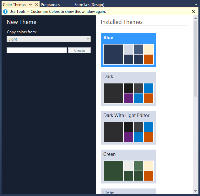 Stephen Haunts {Writer & Speaker} : Visual Sudio Blue Theme