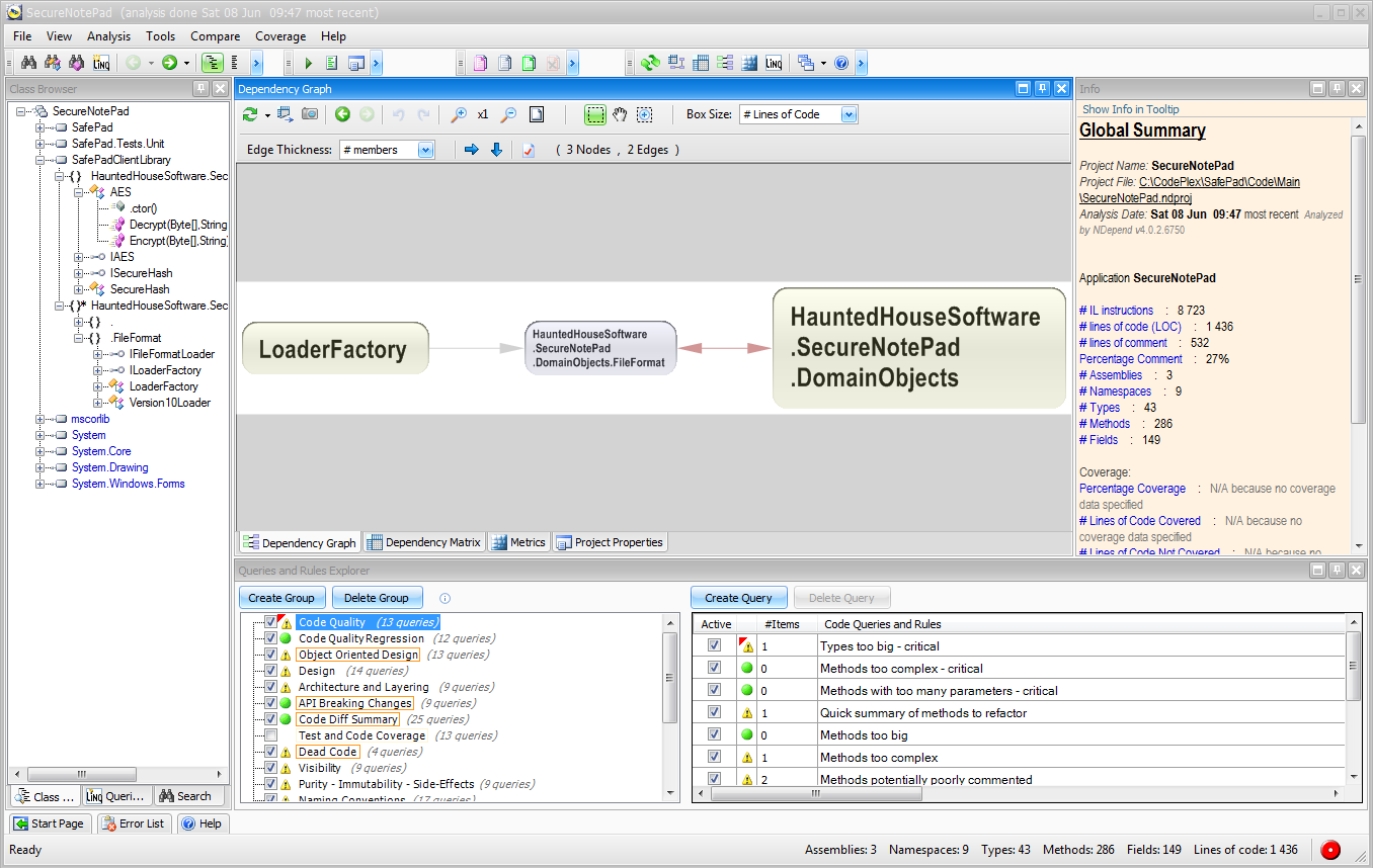 Stephen Haunts {Writer & Speaker} : visualNDepend