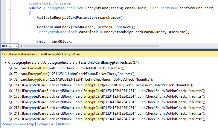 Stephen Haunts {Writer & Speaker} : 6 – Code References Code Lens