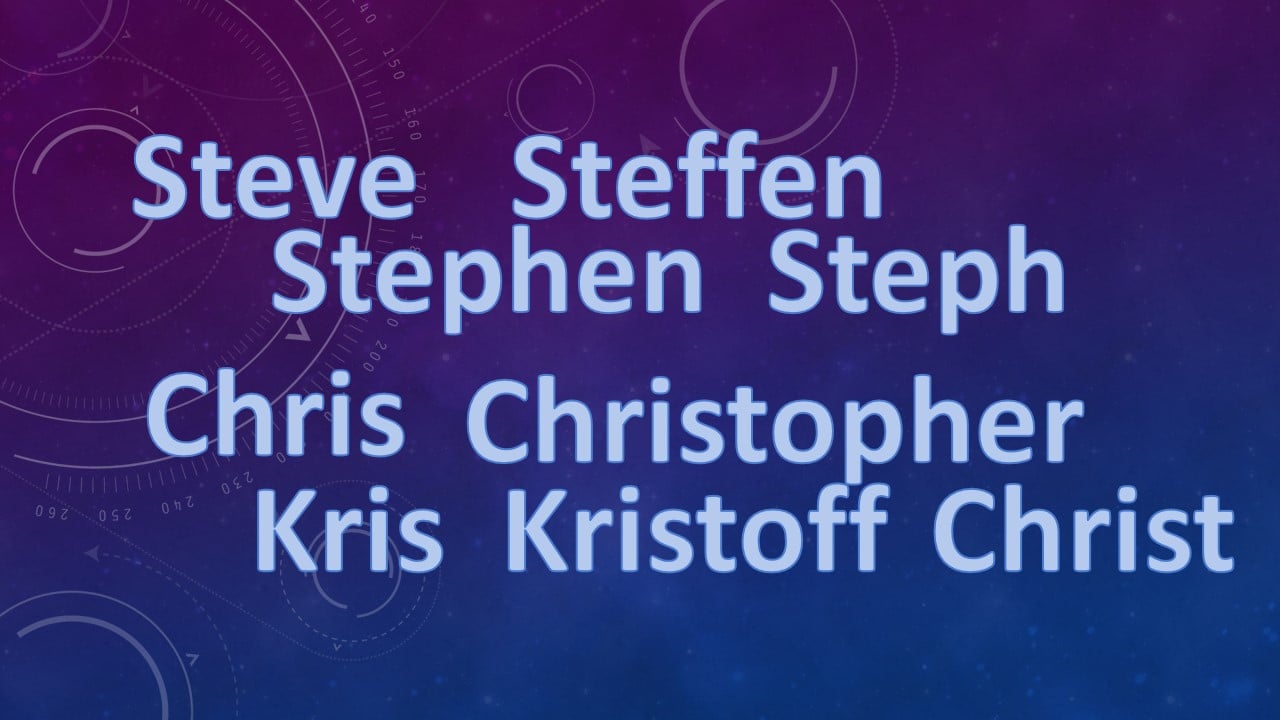 Stephen Haunts {Writer & Speaker} : Phonetic