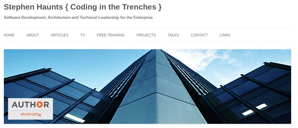 Stephen Haunts {Writer & Speaker} : New Blog Template